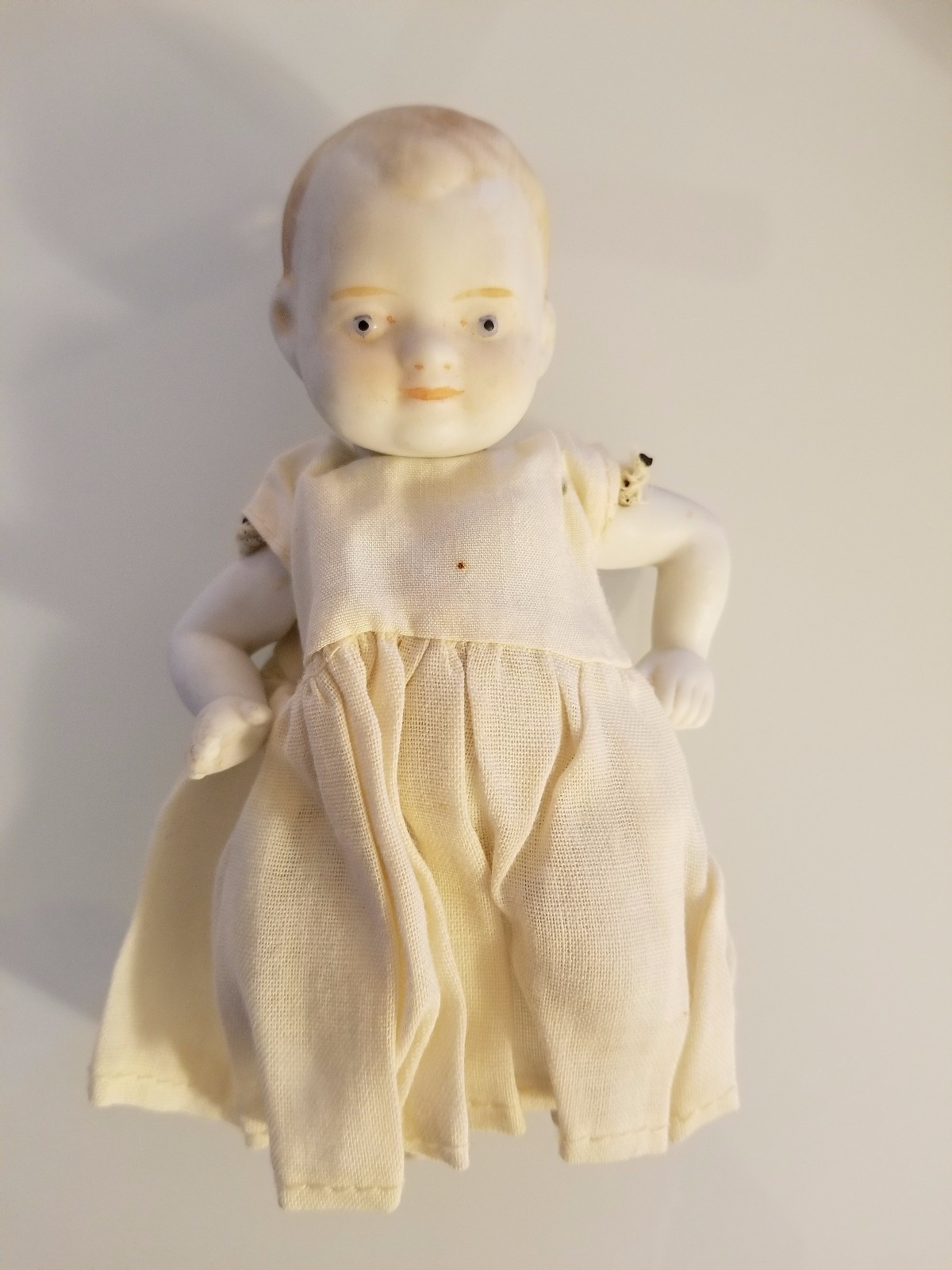 1957 VINTAGE SHACKMAN BABY DOLL * PORCELAIN * JOINTED LIMBS * MADE IN ...