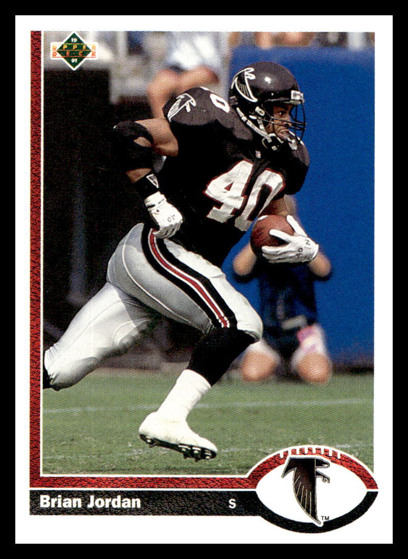 1991 Upper Deck - #596 Brian Jordan (RC) for sale online | eBay