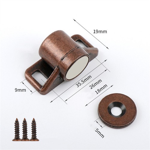 1X Magnetic Door Catch Strong Magnet Latch For Kitchen Cabinet Cupboard ...