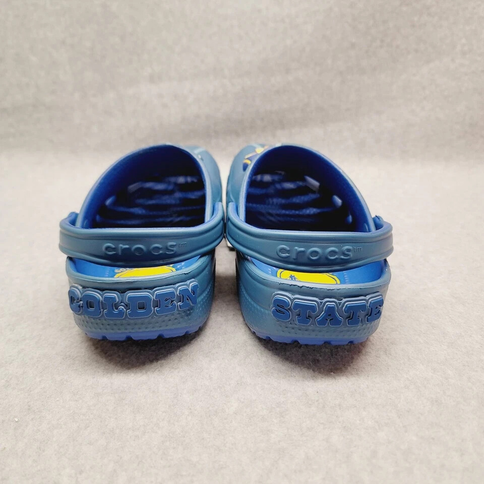 Crocs NBA Golden State Warriors Elevated Classic Clog Blue with Logo ...