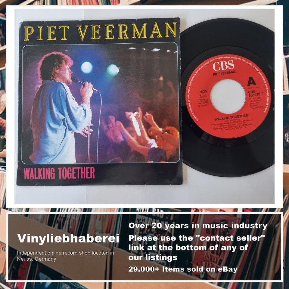 Piet Veerman - Walking together 7'' Vinyl Holland/ The Cats | eBay