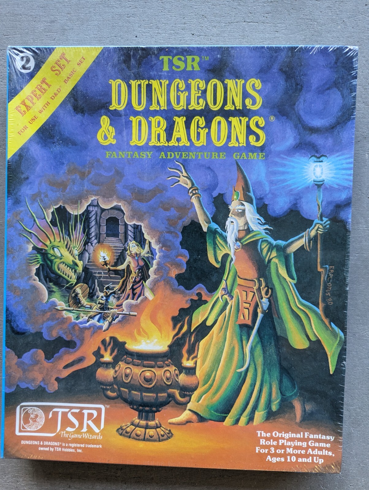 TSR Hobbies Dungeons & Dragons Expert Set (2) (1012) 1980 First ...