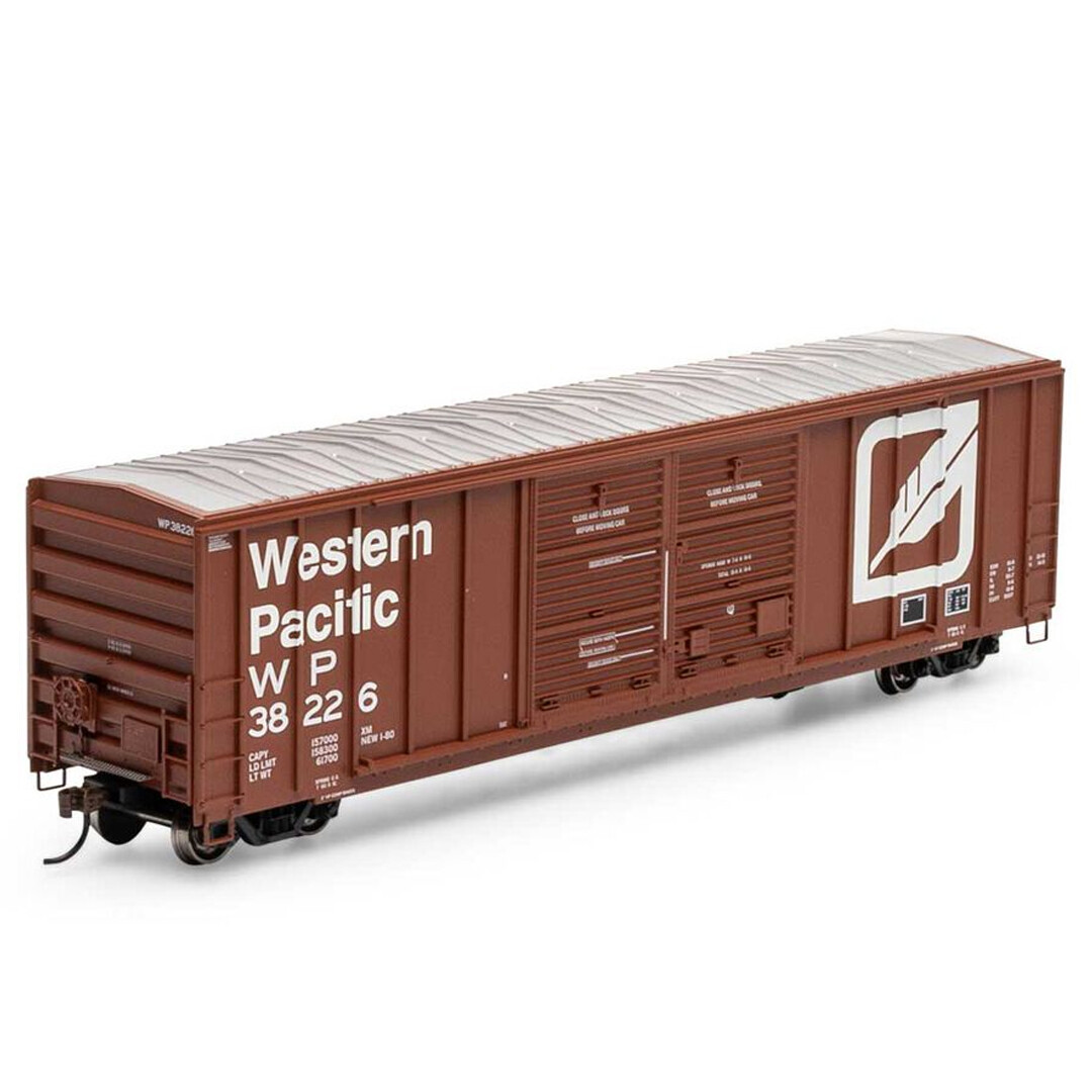 Athearn ATH15880 50' FMC 5077 Double Door Box Car WP #38226 RTR HO ...