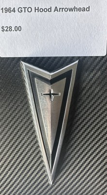 1964 Pontiac GTO Hood Arrowhead Emblem New | eBay