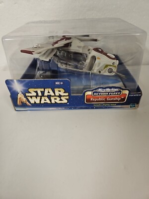 STAR WARS - Hasbro | 2002 Micro Machines Republic Gunship - Sealed in ...