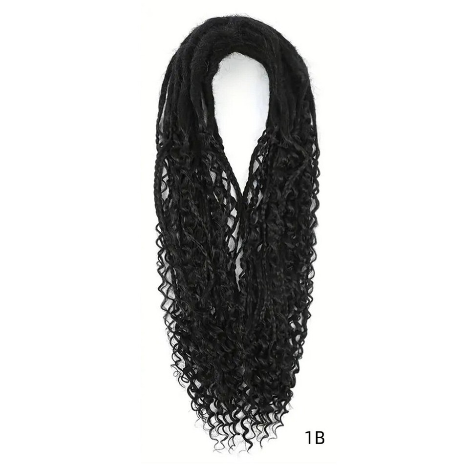 24" Double Ended Dreadlocks Doppel Dreads Boho Box Braids DE Dreads ...