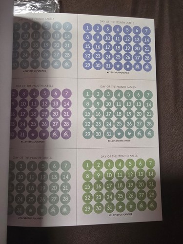 NEW Clever Fox Planner Stickers Productivity Set | eBay