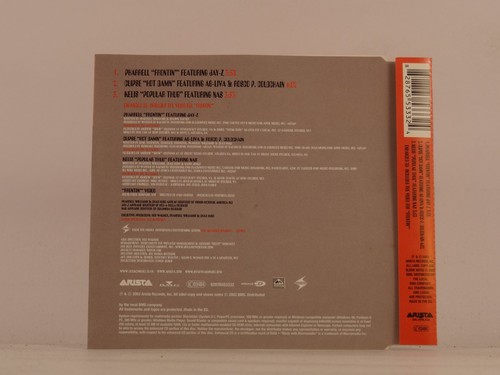 PHARRELL WILLIAMS FT JAY-Z FRONTIN (L30) 3 Track CD Single Picture ...