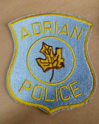 ADRIAN, MICHIGAN POLICE SHOULDER PATCH MI | eBay