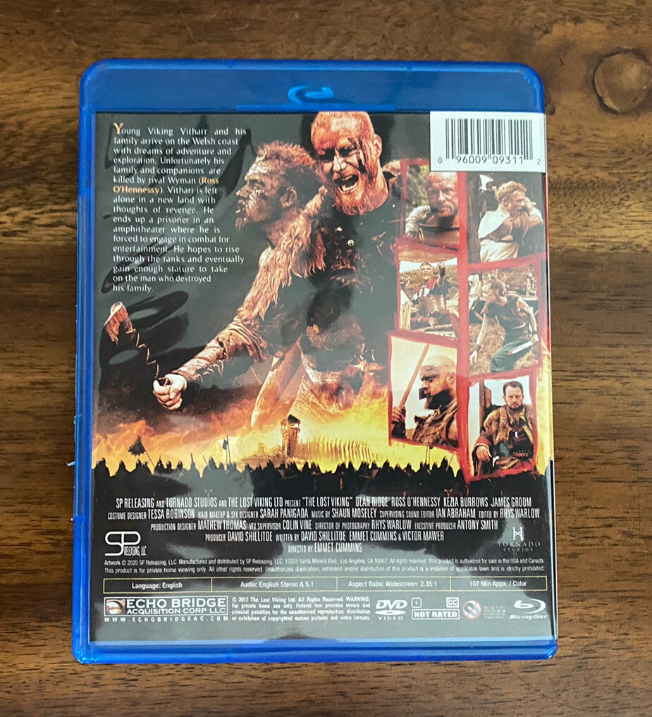 The Lost Viking Blu-Ray + DVD (2020, Dean Ridge, Ross O'Hennessy, Kezia ...