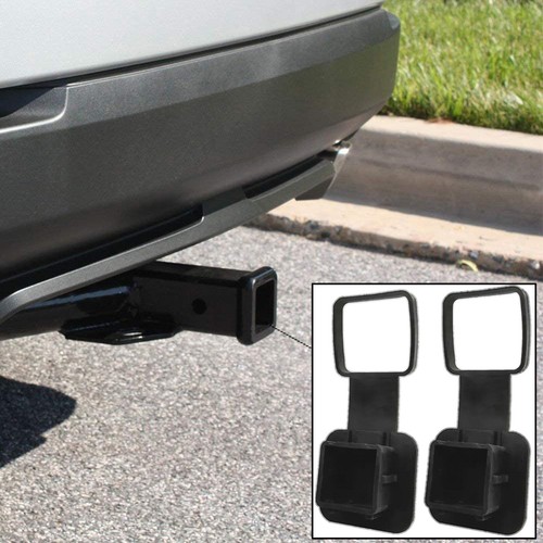 Tow Bar Cover Receivers Durable Car Trailer Hitch Plug Tube Cap Rubber ...