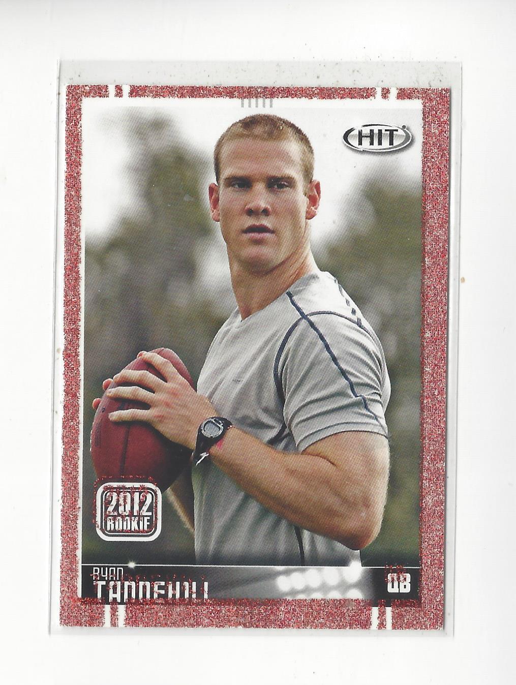 2012 SAGE HIT Red #126 Ryan Tannehill RC Rookie Dolphins Titans | eBay