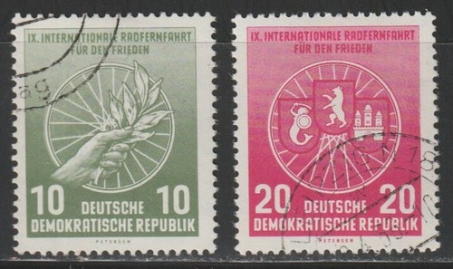 DDR MiNr. 521-522 - IX. Internationale Radfernfahrt für den Frieden ...