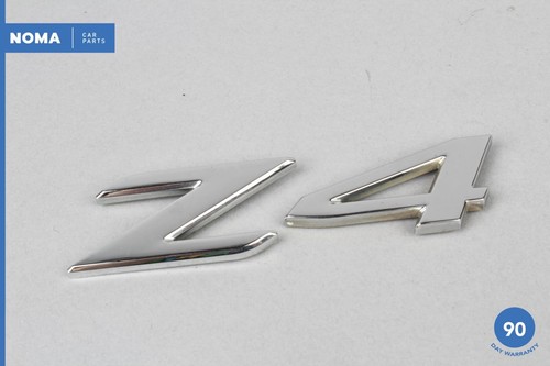 03-08 BMW Z4 E85 Rear Trunk Hatch Boot Emblem Badge Logo Chrome 7114122 ...