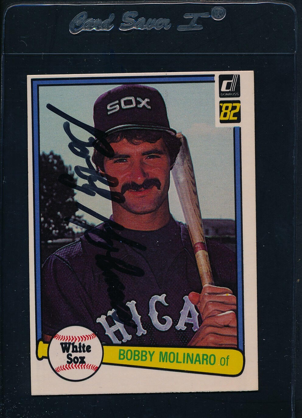 1982 Donruss #417 Bobby Molinaro White Sox Signed Auto *49535 | eBay