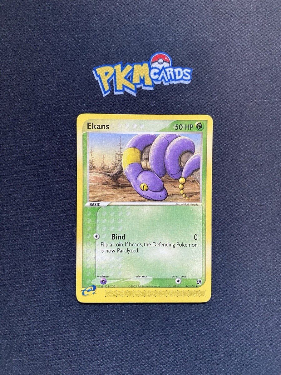 Ekans Card PSA 8 Pokemon Card Gym Challenge 77/132 KOGA'S EKANS