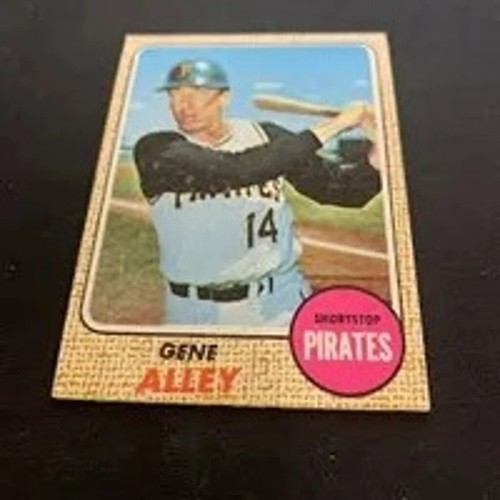 1968 Topps - 53 Gene Alley Pittsburgh Pirates | eBay