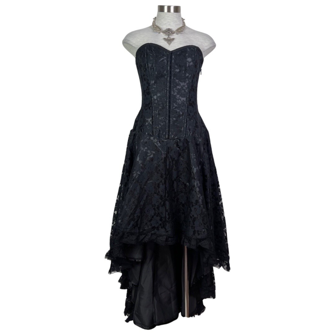 Black Gothic Vampire Wedding Dresses Luxury Gothic Dress, Vampire