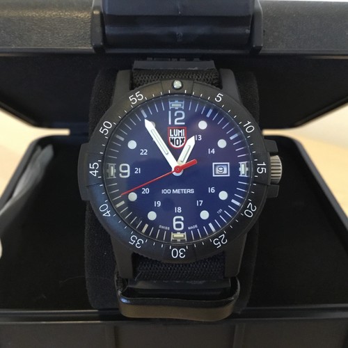 Luminox Leatherback Sea Turtle Blue Dial Giant Watch | eBay UK