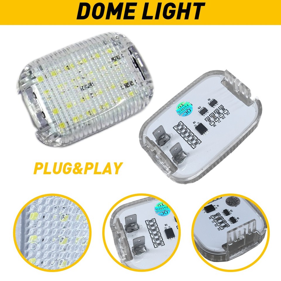 2pc LED Dome Light Load Cargo Area Interior led light 14-23 Ford ...