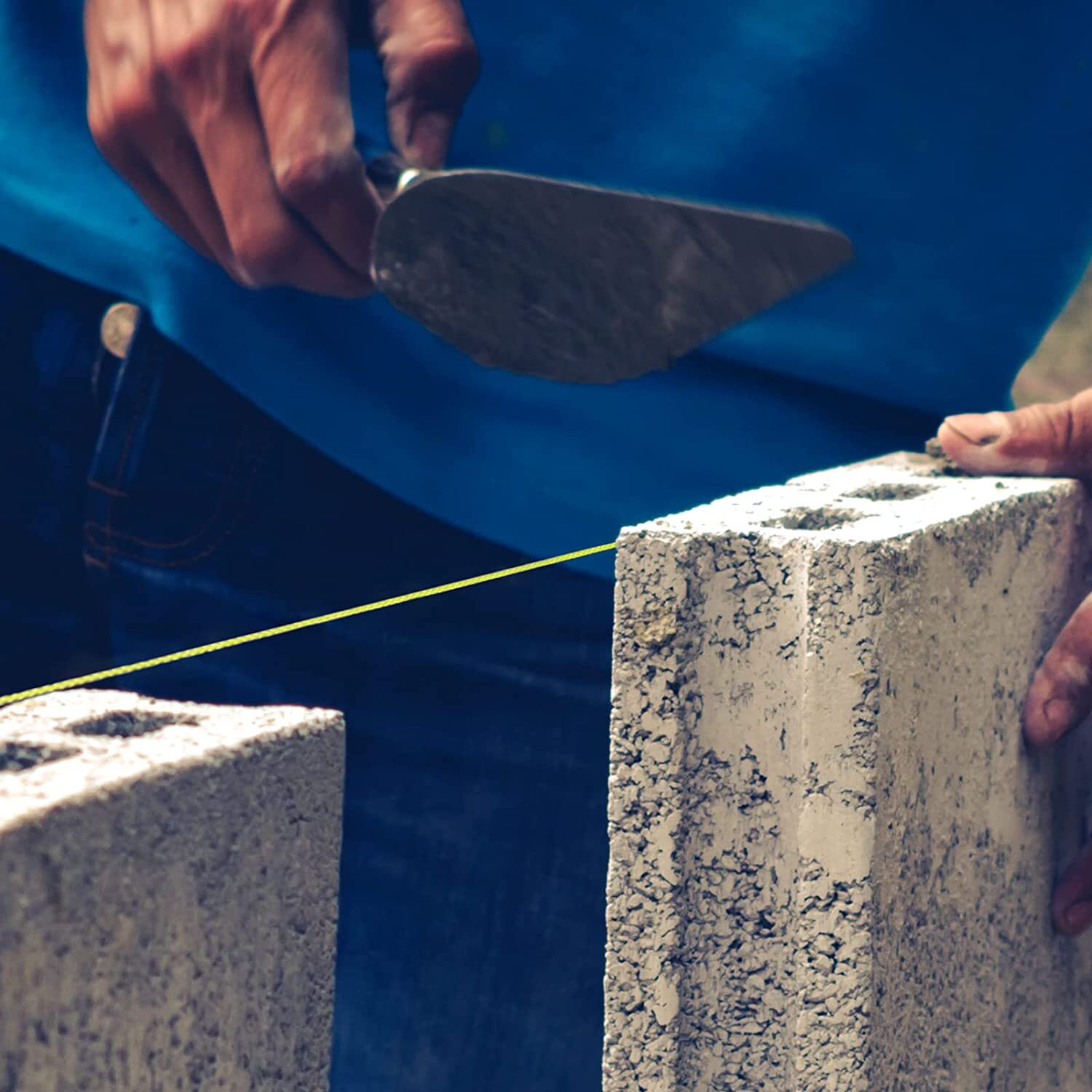 Goldblatt 4 Pieces Concrete Tools Set W/2 Mason Line Clamps&2 Masonry ...