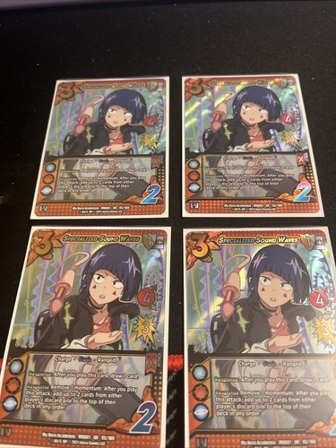 UR Specialized Sound Waves X4 - NM MHA UVS My Hero Academia Universus ...