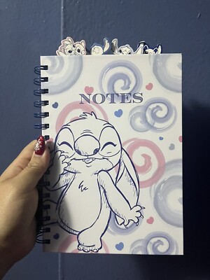 Stitch Spiral Notebook | eBay