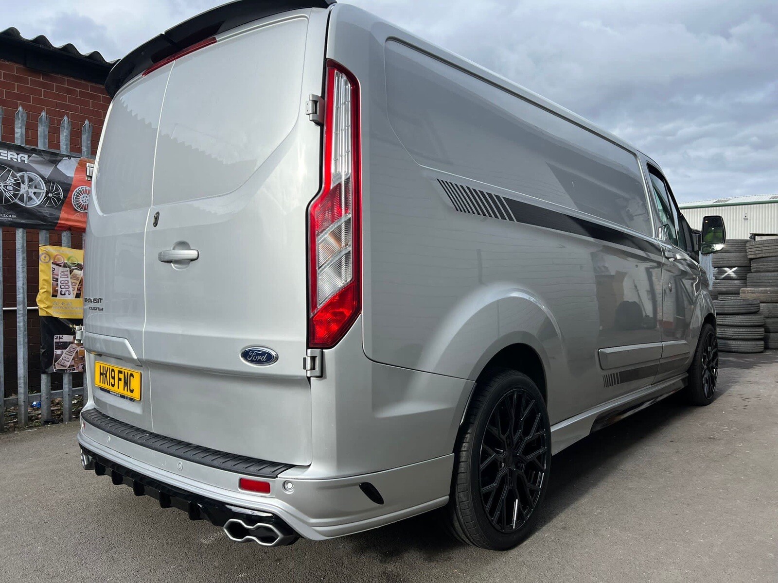 20” Ford Transit Custom Alloys & Tyres Set Of 4 5/160 | eBay UK