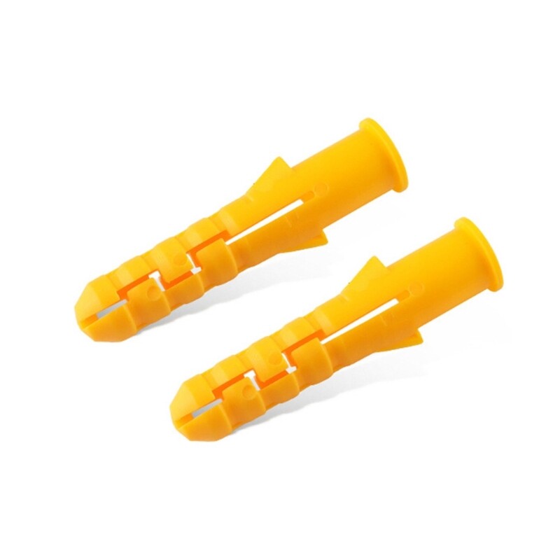 20/40pcs Plastic Expansion Pipe Tube Wall Plugs Drywall Wall Anchors ...