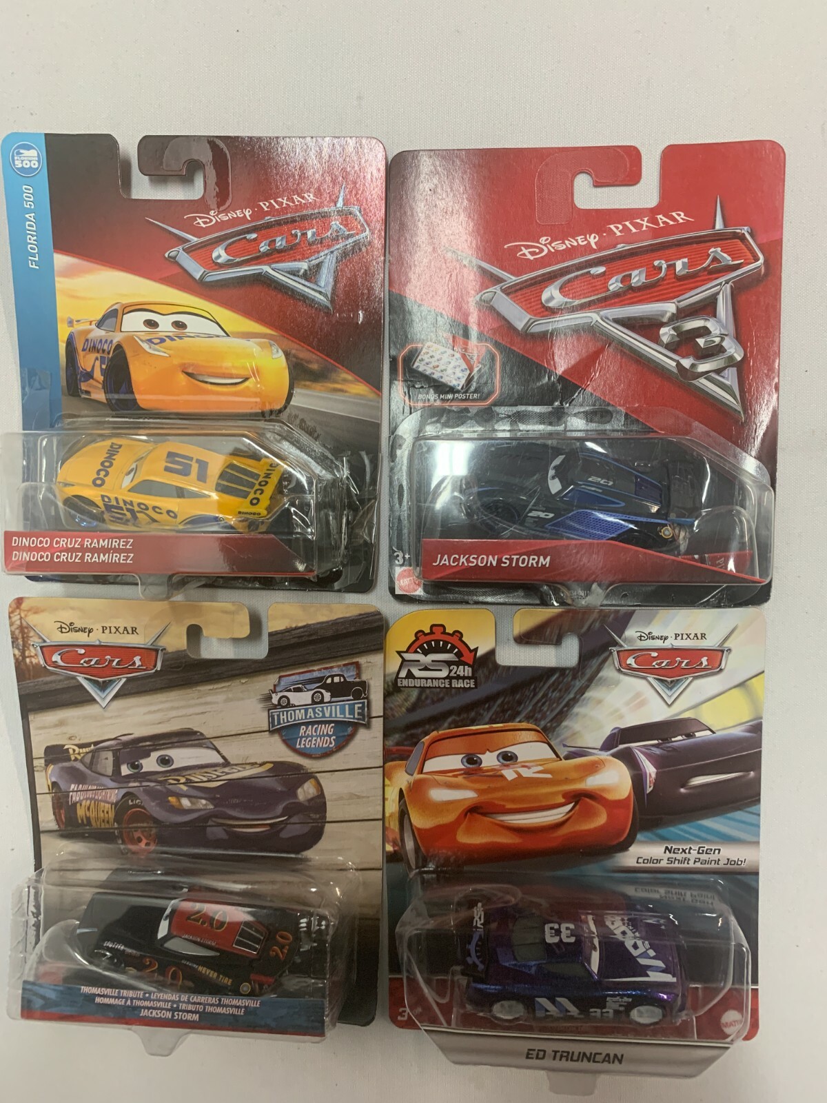 Disney Cars 24H Endurance Ed Truncan Color Shift Paint Job