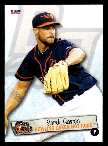 Sandy Gaston 2023 Choice Bowling Green Hot Rods #10 Bowling Green Hot ...