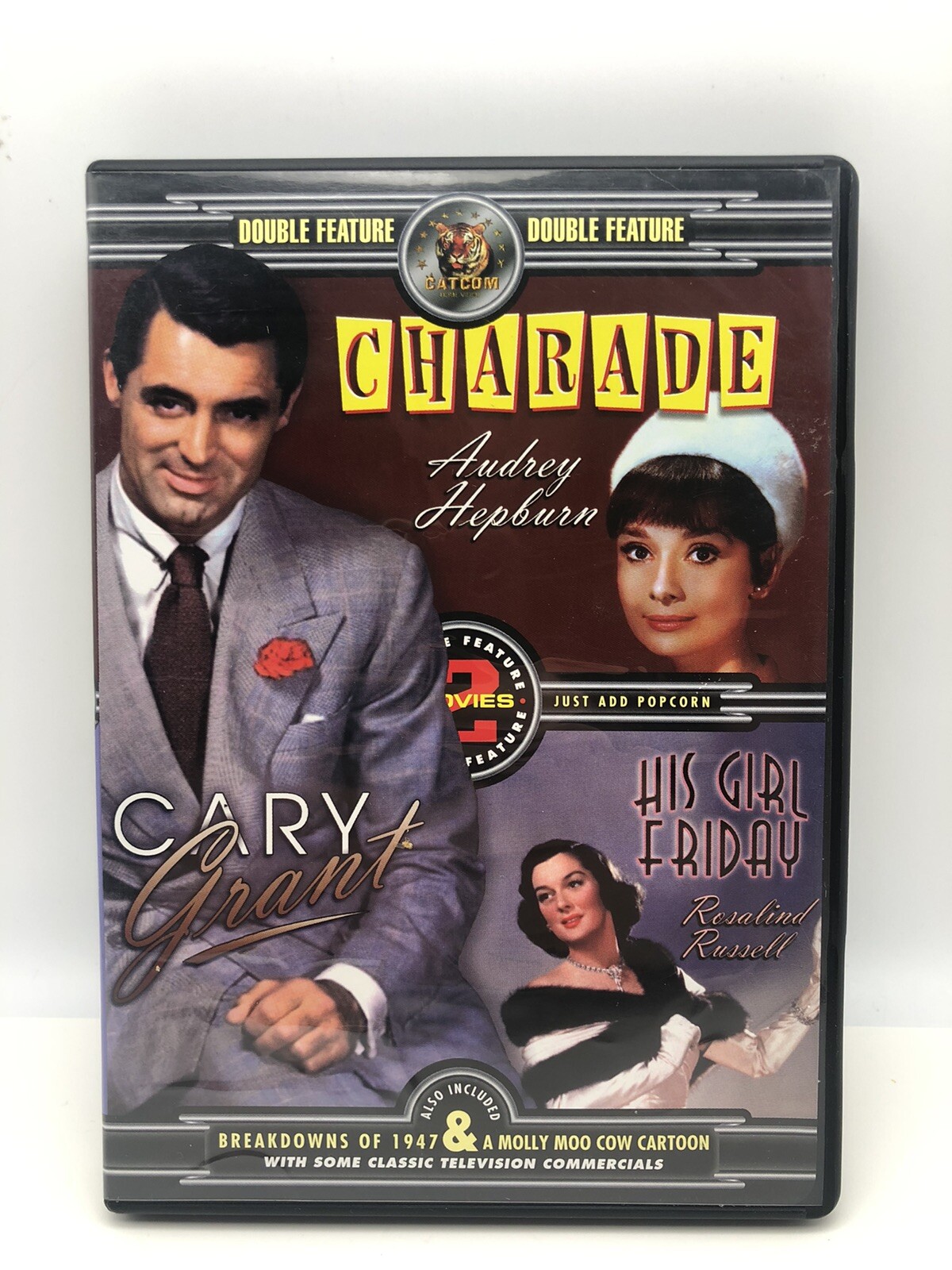 Cary Grant Double Feature dvd (Charade , His Girl Friday) | eBay