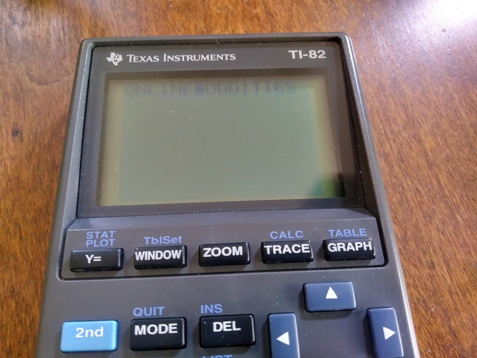 TI 82 Texas Instruments Scientific Graphing Calculator For Geometry Calculus EBay