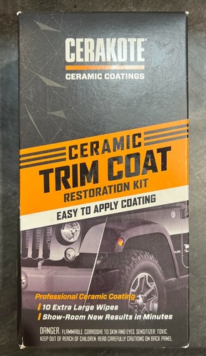 Cerakote Ceramic Trim Coat Restoration Kit - RESTORES & PROTECTS ...