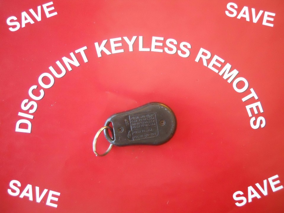 KARR KEYLESS REMOTE OXC-204 2-BUTTON RED LIGHT VERY GOOD CONDITION | eBay
