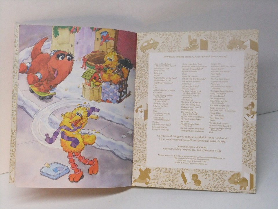 LITTLE GOLDEN BOOK #456-10 I CAN'T WAIT UNTIL CHRISTMAS 24pg 'A ...