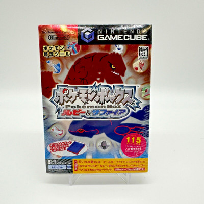 Pokemon Ruby & Sapphire Nintendo Gamecube GC Japanese Sealed Retail ...