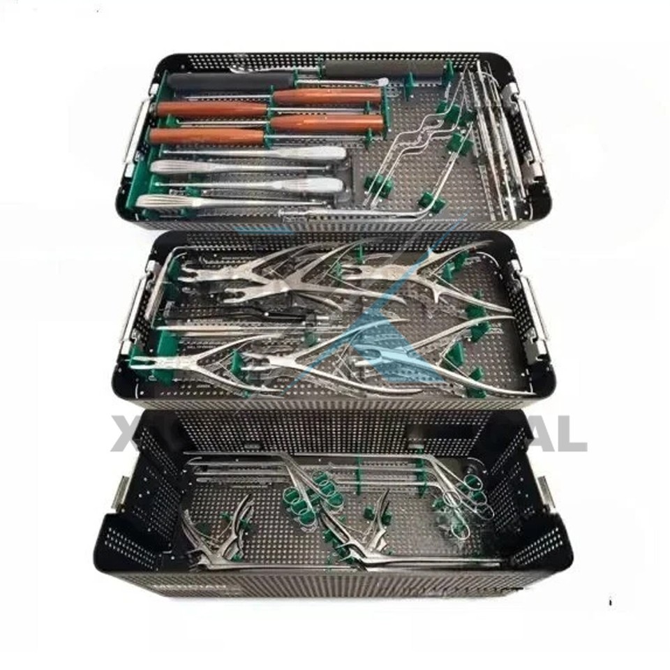 Lumbar Spine Surgery Set with Sterilize Box Orthopedic Instruments | eBay