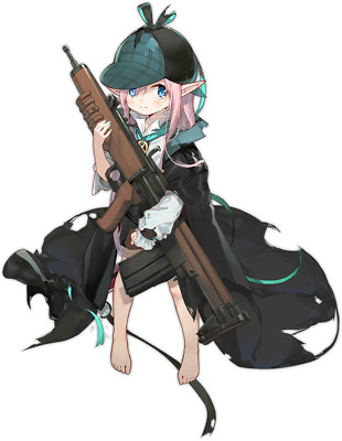 EM-2 Girls Frontline Anime Weatherproof Sticker 6" Car Decal | eBay