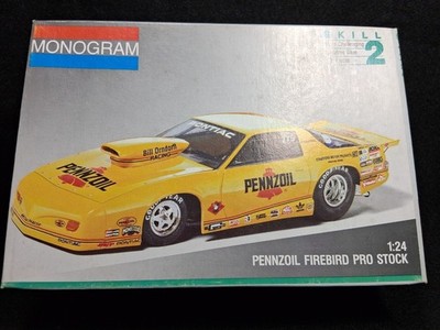 Monogram 1/24 Pennzoil Firebird Pro Stock Revell, Amt , MPC, 1/25 | eBay