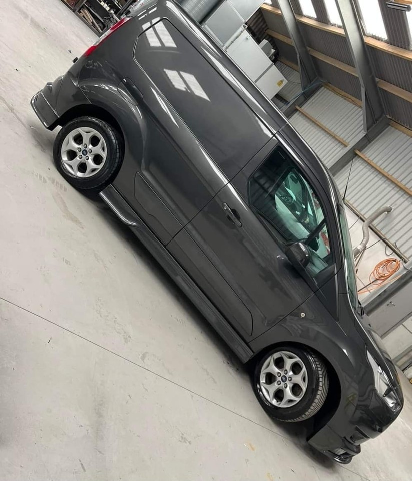 FORD TRANSIT CONNECT 18-24 Mstyle LOOK Full Bodykit L1 or L2+ROOF ...