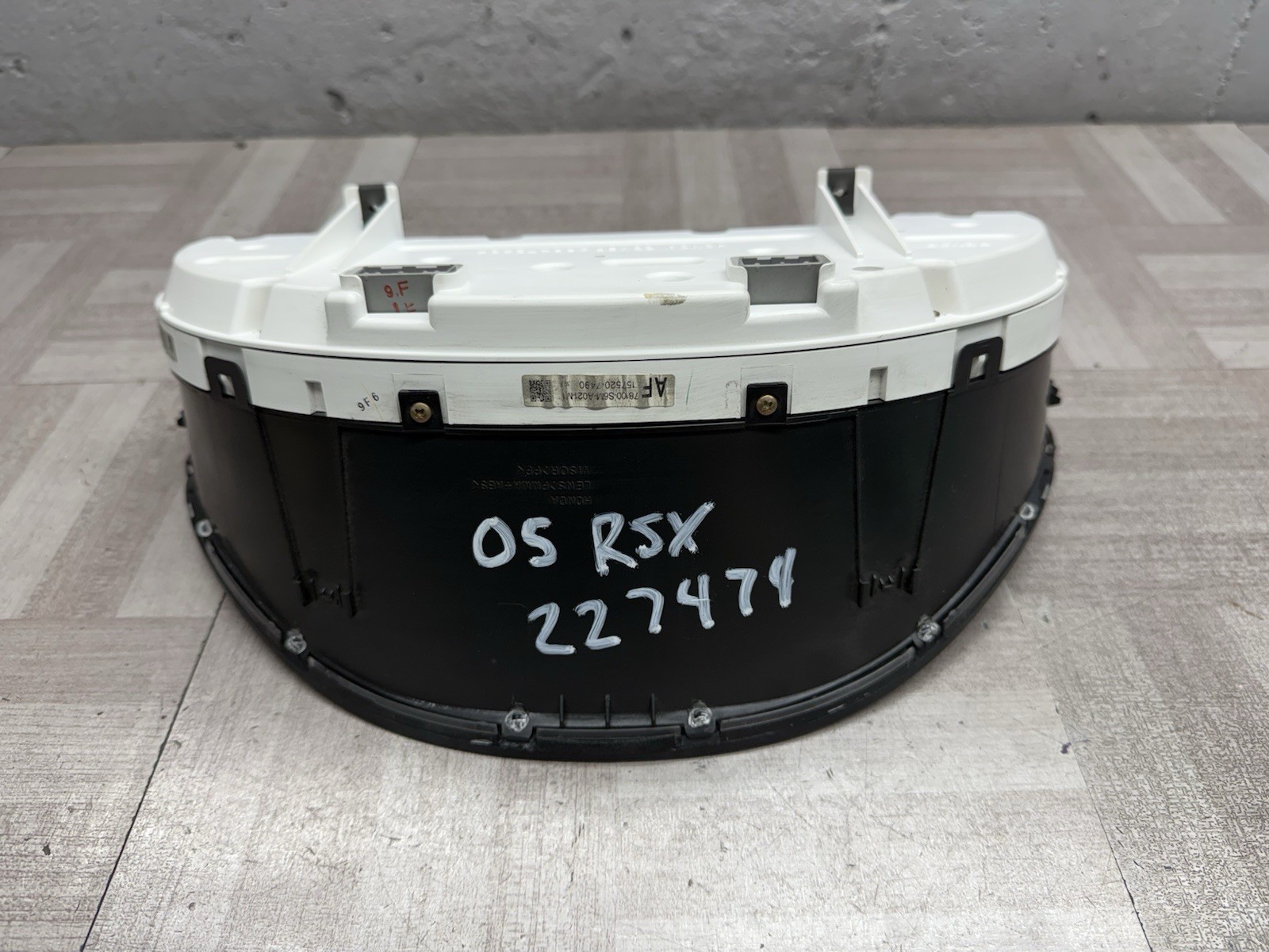 🔰 ️2005-2006 ACURA RSX M/T MANUAL Gauge Instrument Cluster 227k K20A3 ...