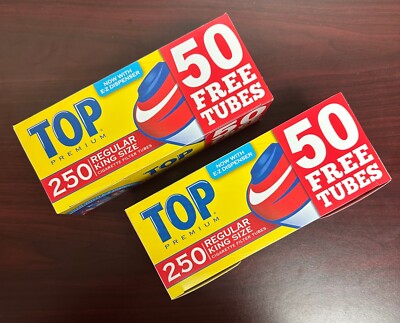 TOP Regular King Size Cigarette Tubes ~2 Packs | eBay