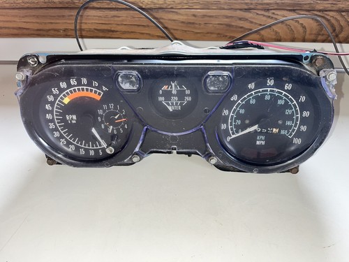 73 74 75 76 77 78 Firebird Trans Am Gauge Cluster 8K Tach Speedometer ...