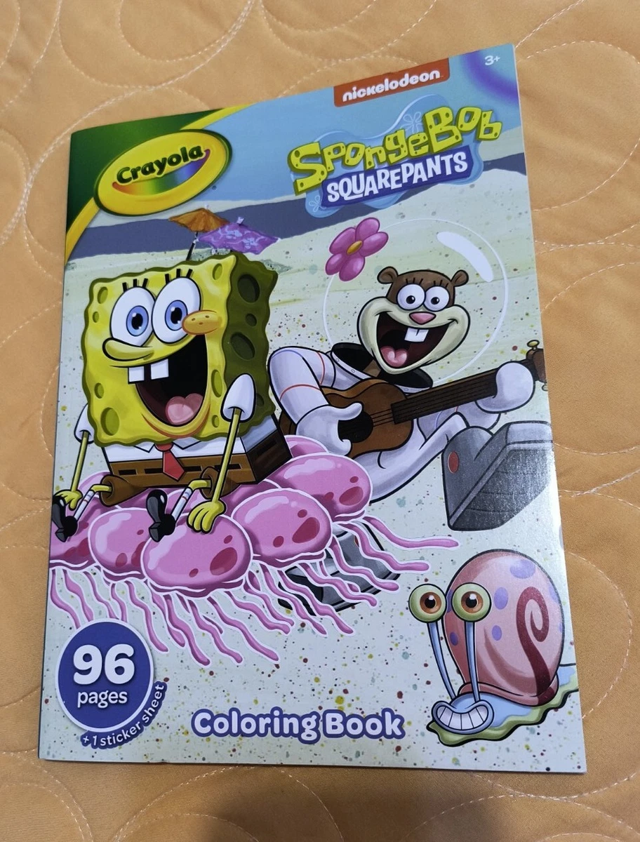 Crayola Giant Coloring Pages Spongebob Squarepants