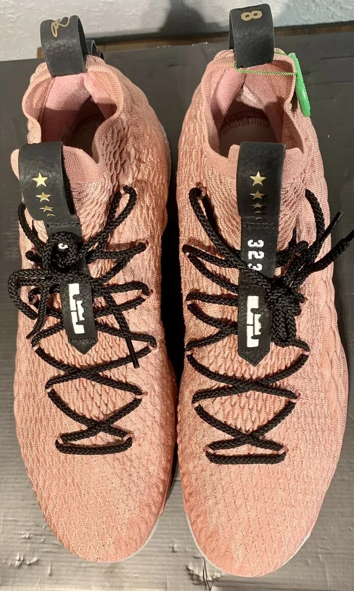 Nike Lebron James 15 PE PROMO SAMPLE Rust Pink Size 16 Nike Lebron James 15 PE PROMO SAMPLE Rust Pink Size 16