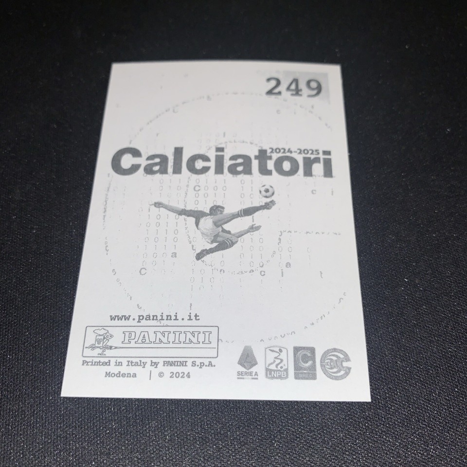 249 Mattia Perin Juventus Panini Calciatori 2024-2025 sticker Italy | eBay