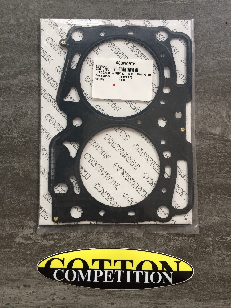 COSWORTH HEAD GASKETS 20010706 T=0.78 FITS SUBARU IMPREZA TURBO 2.5 WRX ...