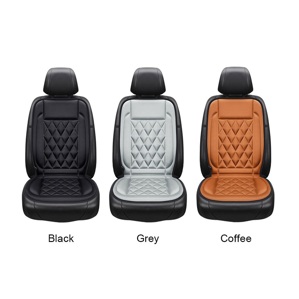 Heated Car Seat Cushion Breathable Winter Car Seat Pad Auto Interior ...