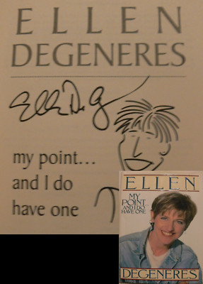 Ellen Degeneres Signiert Buch Original Signatur Unterschrift Autogramm ...